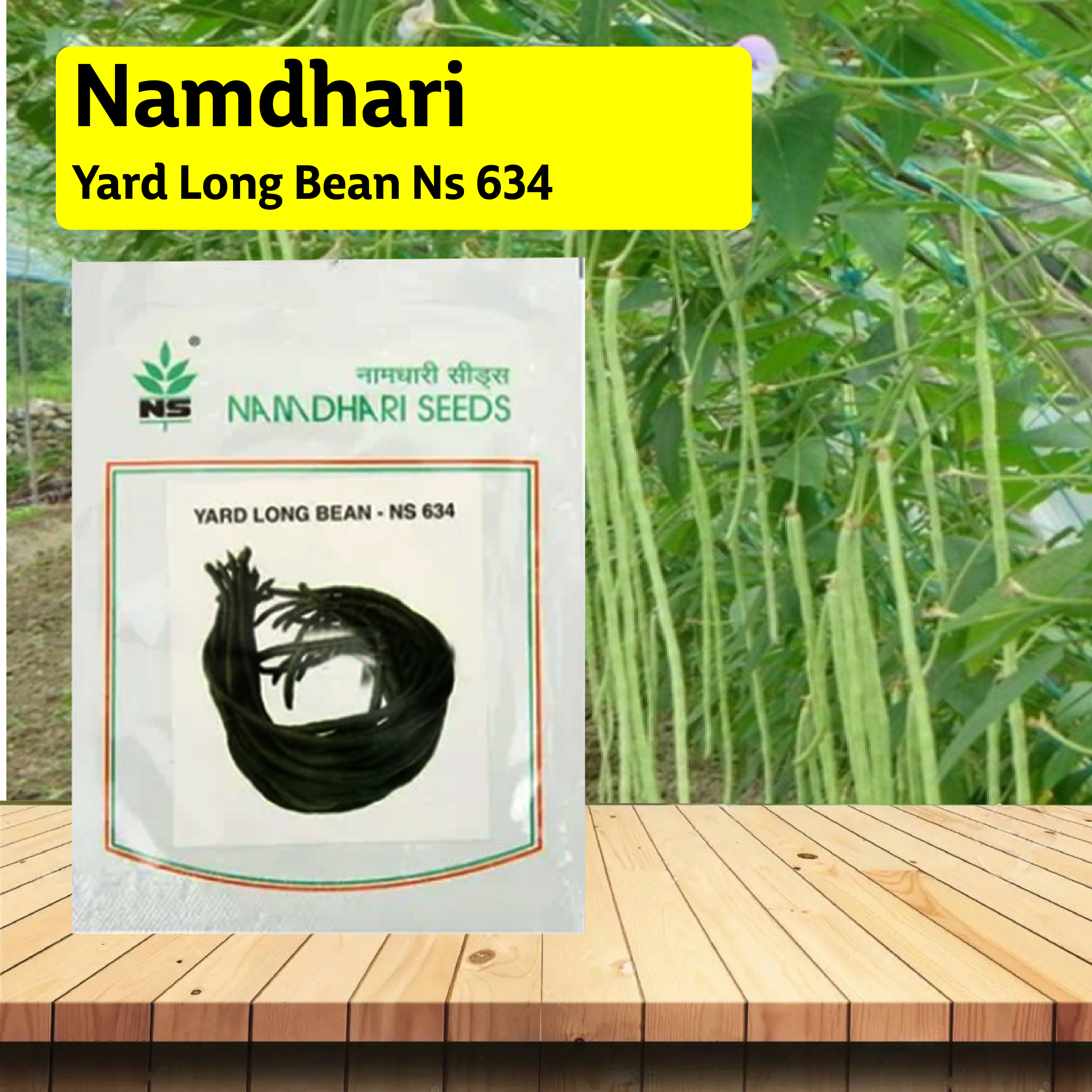 Namdhari Yard Long Bean Ns 634 Seeds – Agriplex