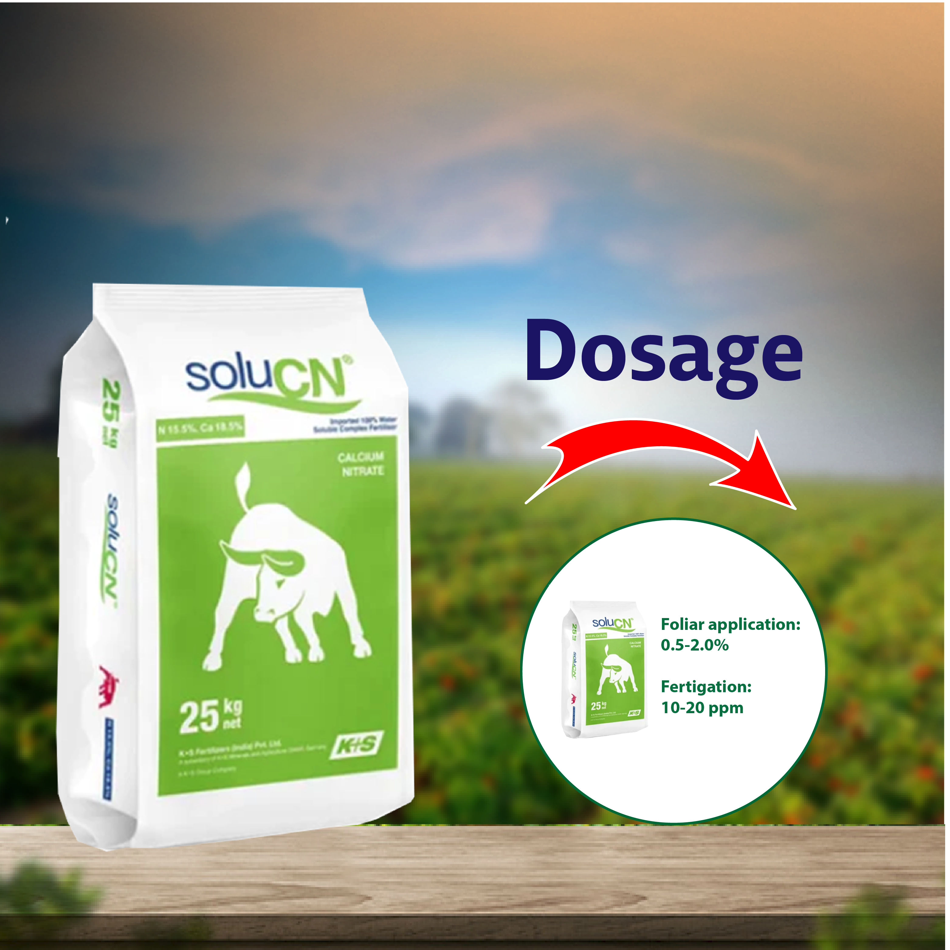 K+S SoluCN Cal Nitrate Fertilizers - 1 KG – Agriplex